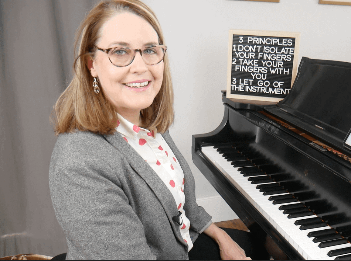 Arm Weight Exercises at the Piano - The Piano Prof